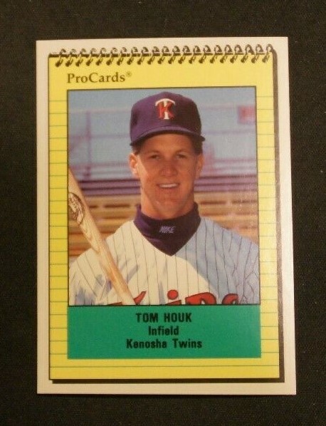 1991 Pro Cards, Kenosha Twins - TOM HOUK | eBay