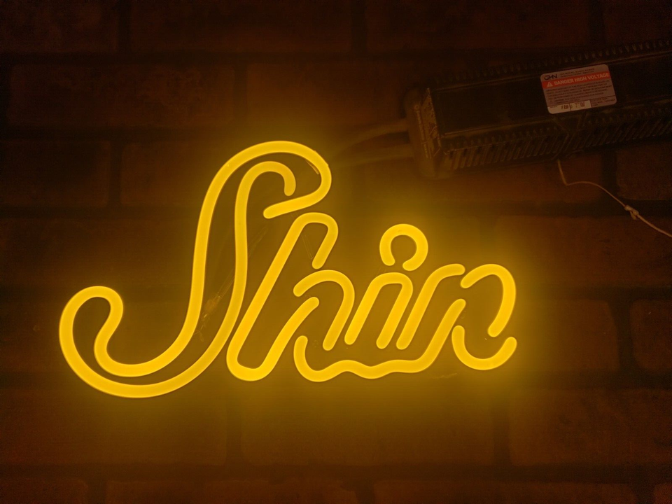 Shiner Beers Neon Sign Replacement Tube - Dallas - "Shin" Tube Only ...