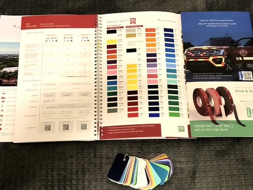 2 Sets of Oracal & StarCraft Color Guide Swatches | eBay