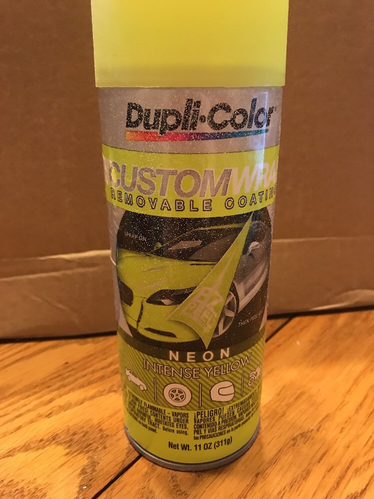 Dupli•color Custom WRAP Removable Coating Intense Yellow Ships N 24h | eBay