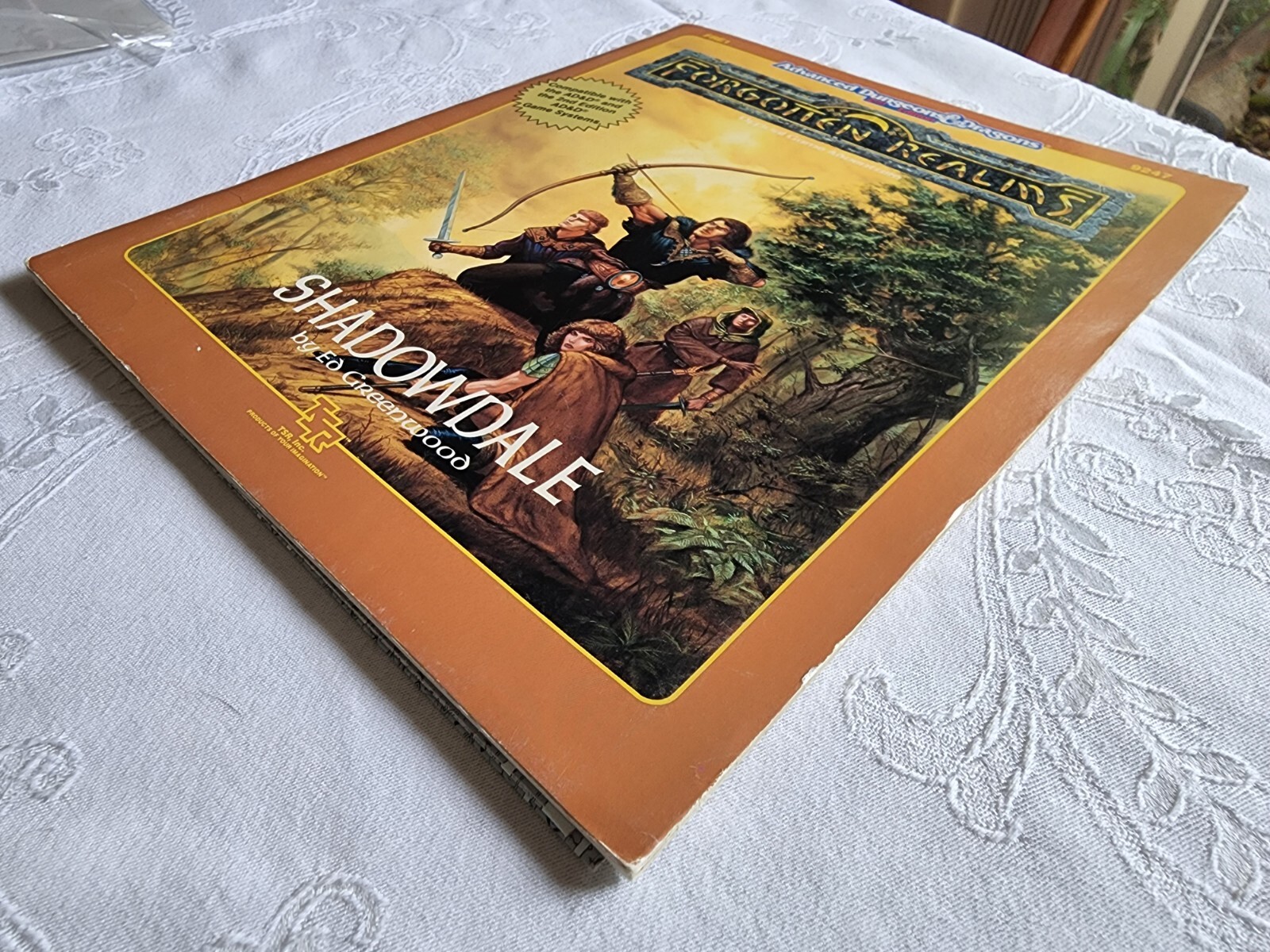 Ad&d Advanced Dungeons And Dragons Forgotten Realms FRE1 Shadowdale ...