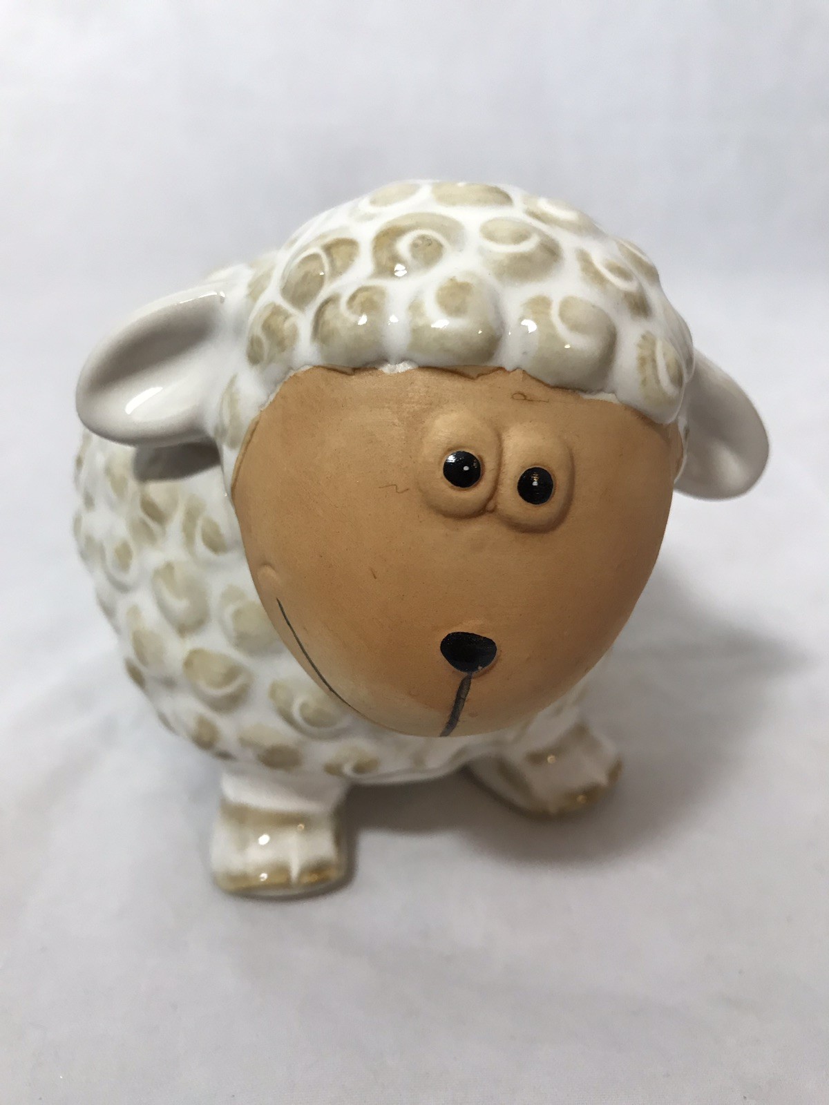 Sheep Bank Ceramic Pottery Childs Nursery Room Collectible | eBay