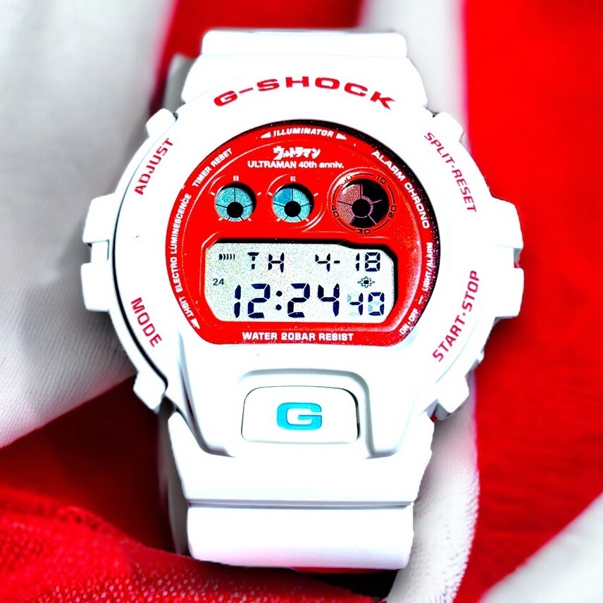 Casio G-Shock Ultraman 40th Anniversary Special Edition DW-6900FS LE ...