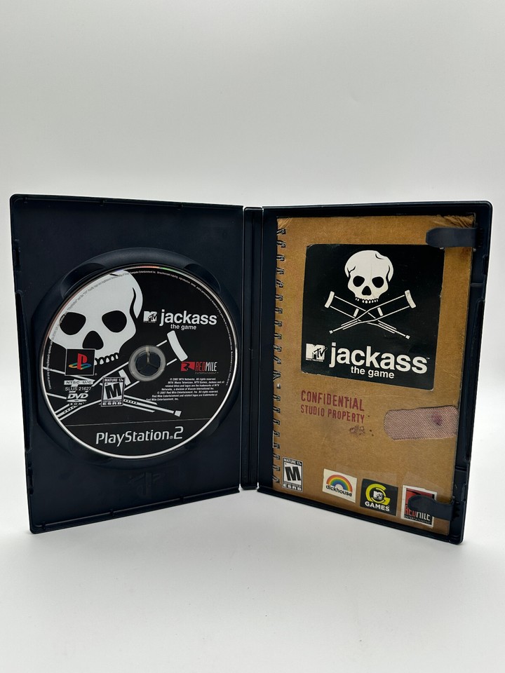 Jackass: The Game (Sony PlayStation 2, 2007) CIB- TESTED & WORKS ...