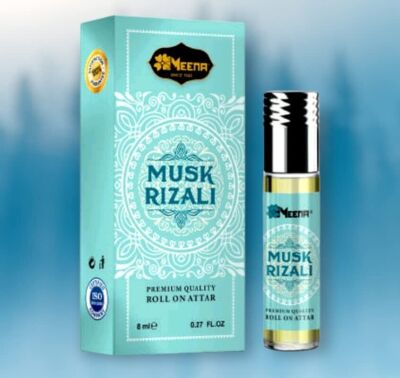 Musk rizali attar meena 100% NATURAL This Roll-on 8ml fresh, luxury ...