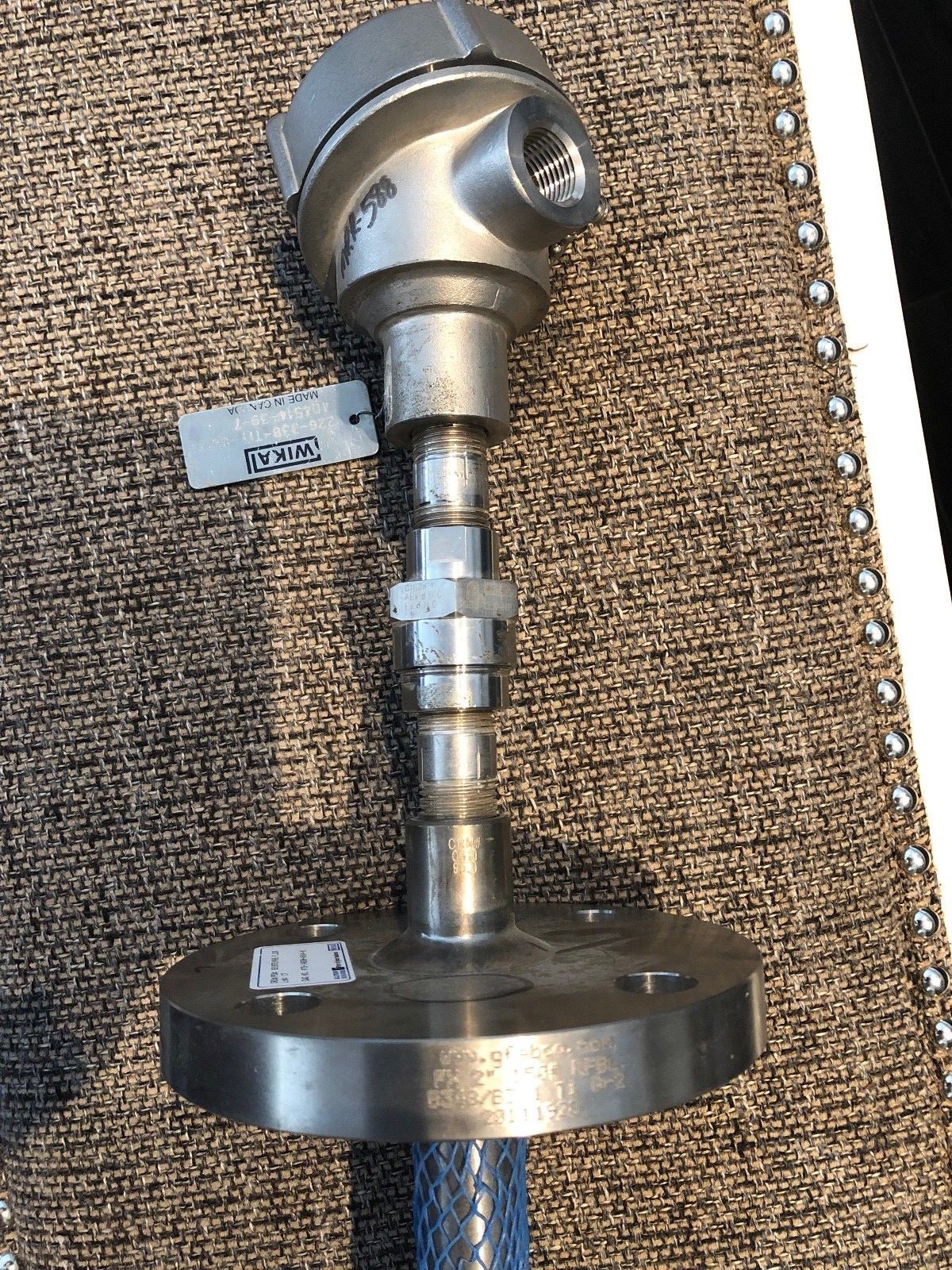 WIKA TR10 RESISTANCE TEMPERATURE DETECTOR ASS. w/ ALLTEMP SENSORS ...