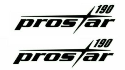 PROSTAR MASTERCRAFT 190 BOAT HULL GRAPHICS KIT SKI DECAL STICKER SET 2 ...