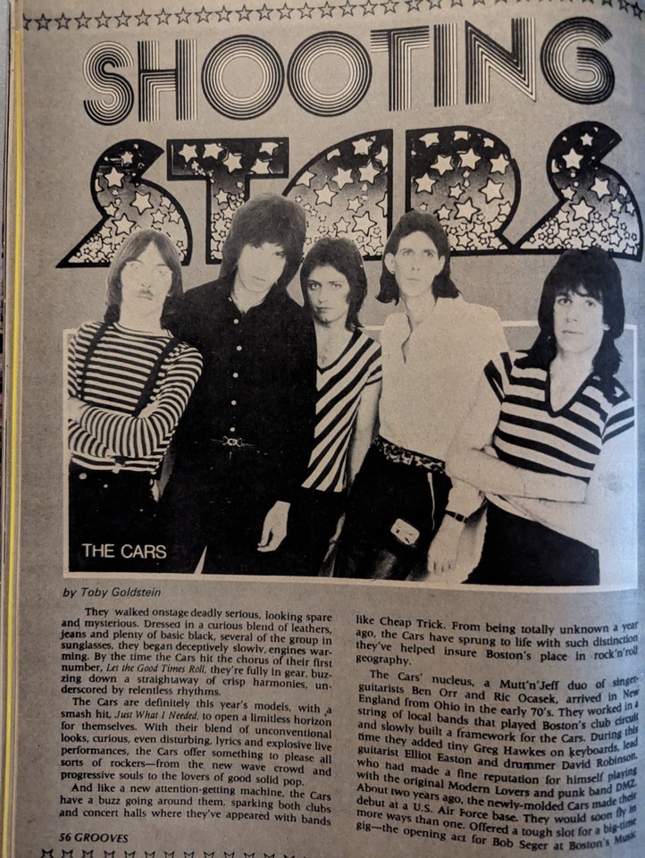 Grooves Magazine March 1979 The Who, Alice Cooper, Disco, Cars, Billy ...