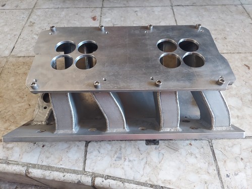 CFE Eng. sheet metal intake manifold for Dart Buick/sbc cylinder head ...