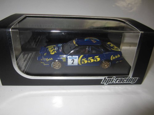Hpi 1/43 Subaru Legacy Wrc 1993 Swedish Rally No2 Colin Mcrae Car 555 ...