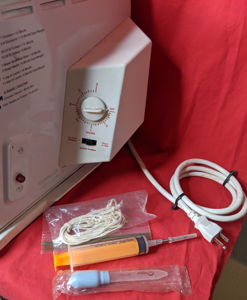 Ronco Showtime 6000 Pro Rotisserie White With Accessories | eBay