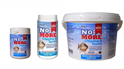 TAP No More Chlorine Pond Tap Safe Water Koi Fish Ponds Dechlorinator ...