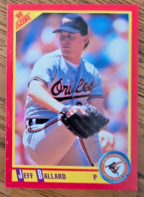 Jeff Ballard Baltimore Orioles 1990 Score Baseball Card #349 MINT | eBay