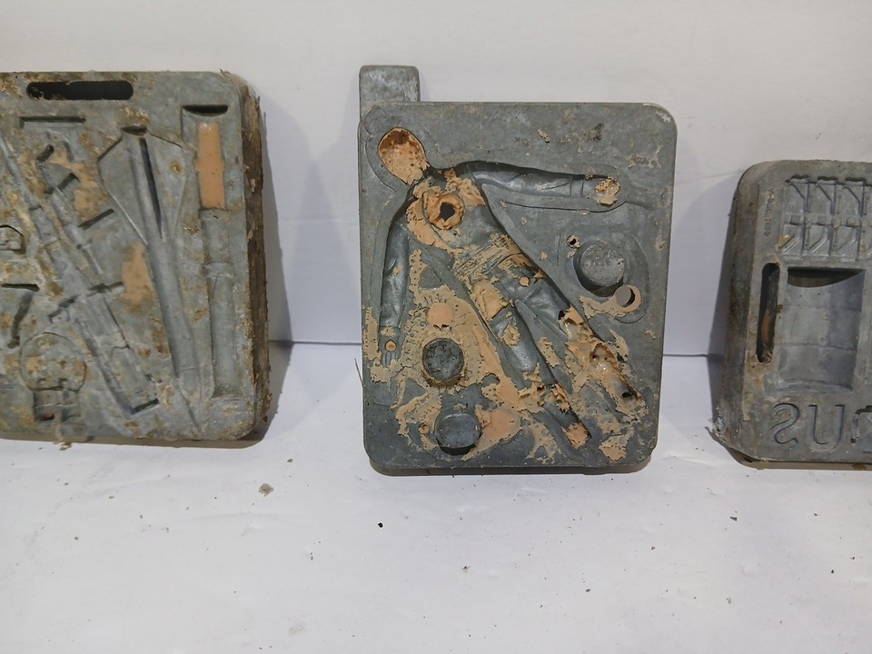 Vintage 1964 Mattel Thing Maker Creepy Crawlers Mold Bugs Snake lot Of ...