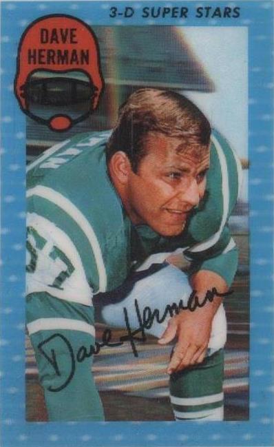 1971 Kellogg's 3-D - Dave Herman #11 (RC) for sale online | eBay