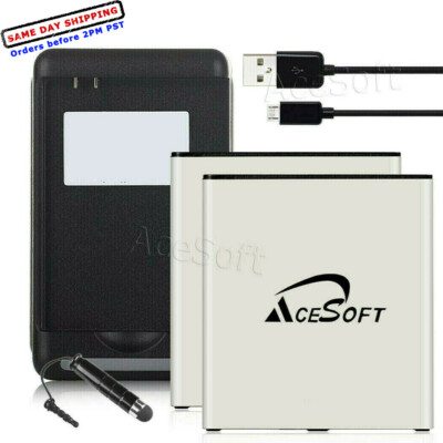AT&T SAMSUNG GALAXY J3 2018 SM-J337A STANDARD BATTERY & TRAVEL CHARGER ...
