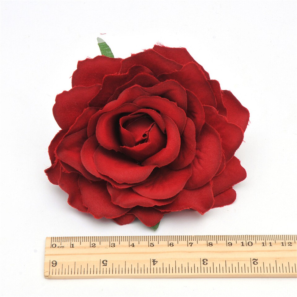Rose Flower Hair Clip Bridal Hairpin Brooch Wedding Accessory ...