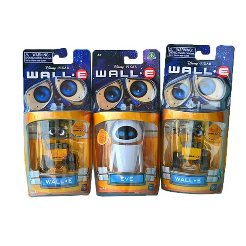 Wall-e Eve Mini Robot Movable Action Figures Toys Gift For Kids-3 ...