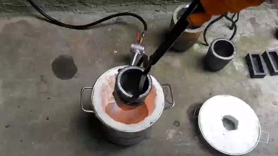 16KG Single Gas Metal Melting Furnace Propane Melting Foundry Forge ...