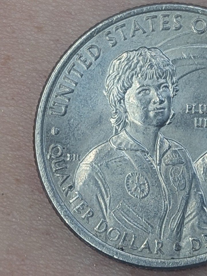 2022 P Dr Sally Ride Error Quarter DDO DDR Strike Thru Comet | eBay