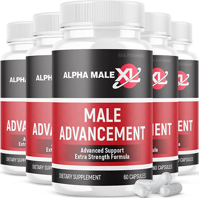 (5 Pack) Alpha Male XL Pills (300 Capsules) | eBay