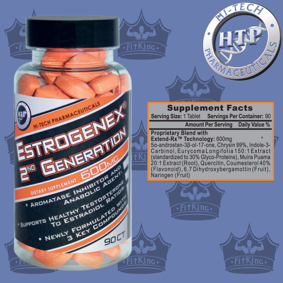 Hi-tech Pharmaceuticals Estrogenex 2nd Generation 600mg Dietary ...