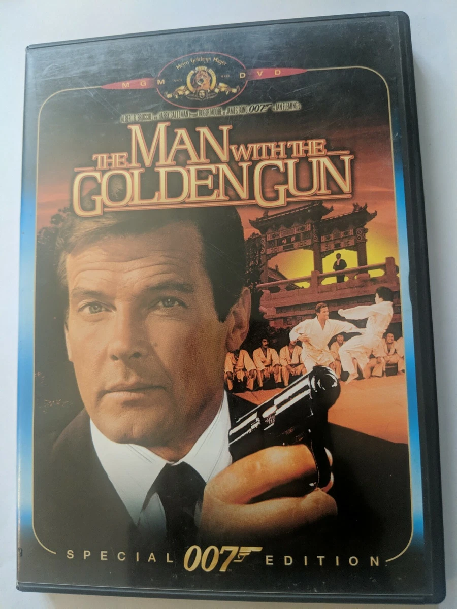 The Man With The Golden Gun Dvd Cover