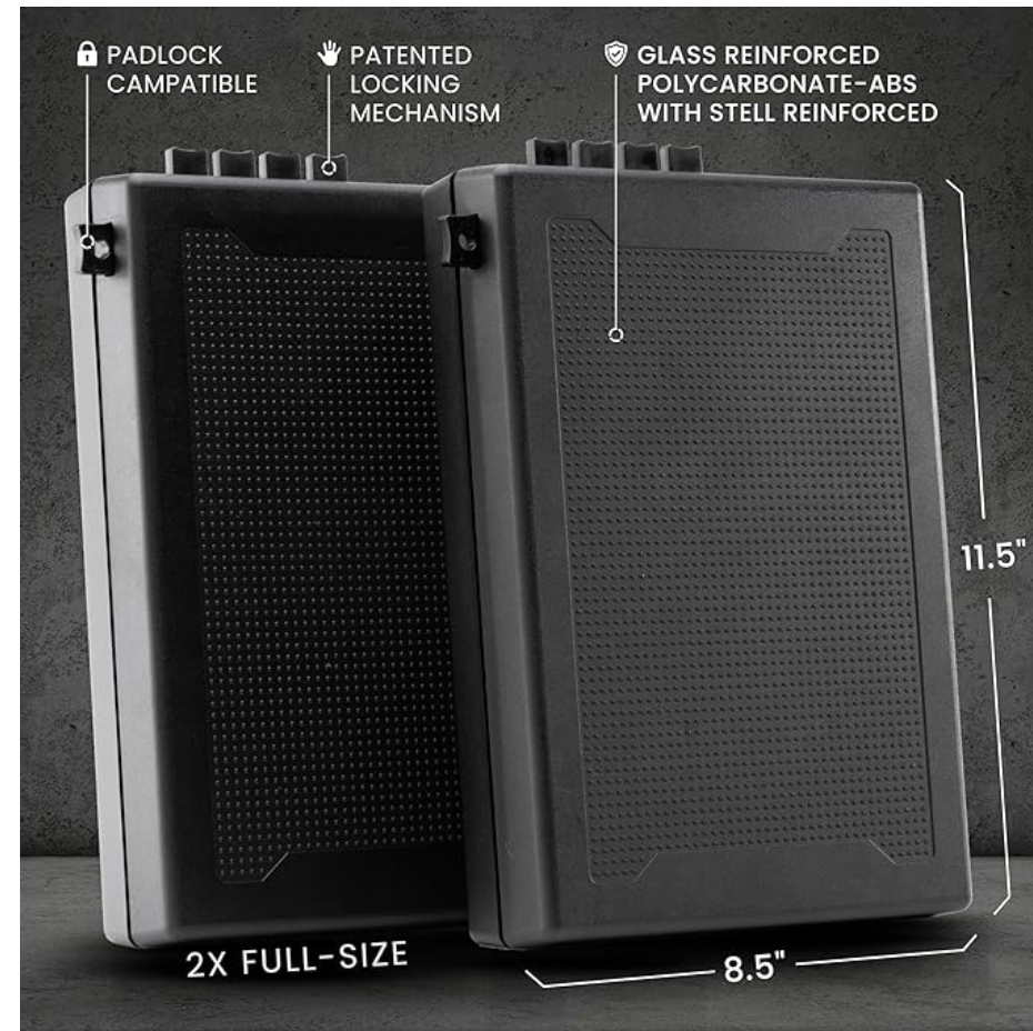 STOPBOX Gun Safe Alternative - Tactical Handgun Storage, Instant Access ...