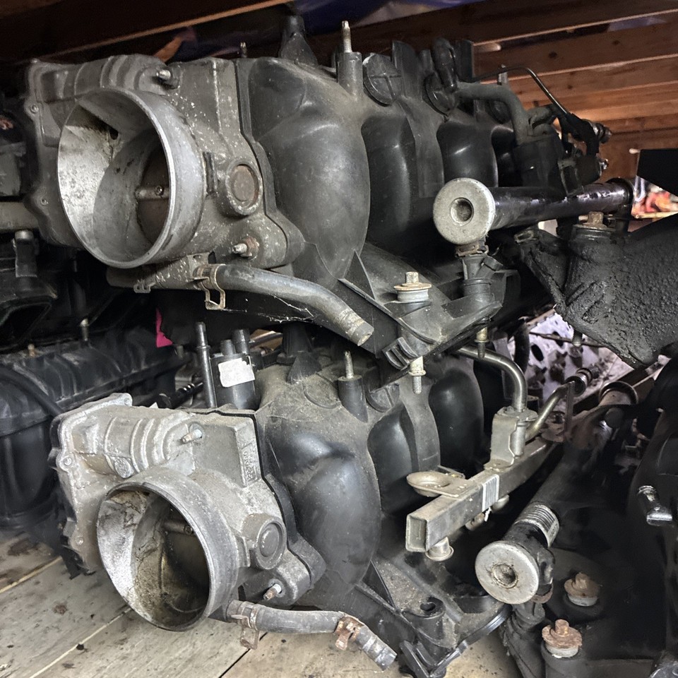 04-06 Chevy GMC 4.8 5.3 6.0L LQ4 LM7 Complete Intake Manifold Throttle ...