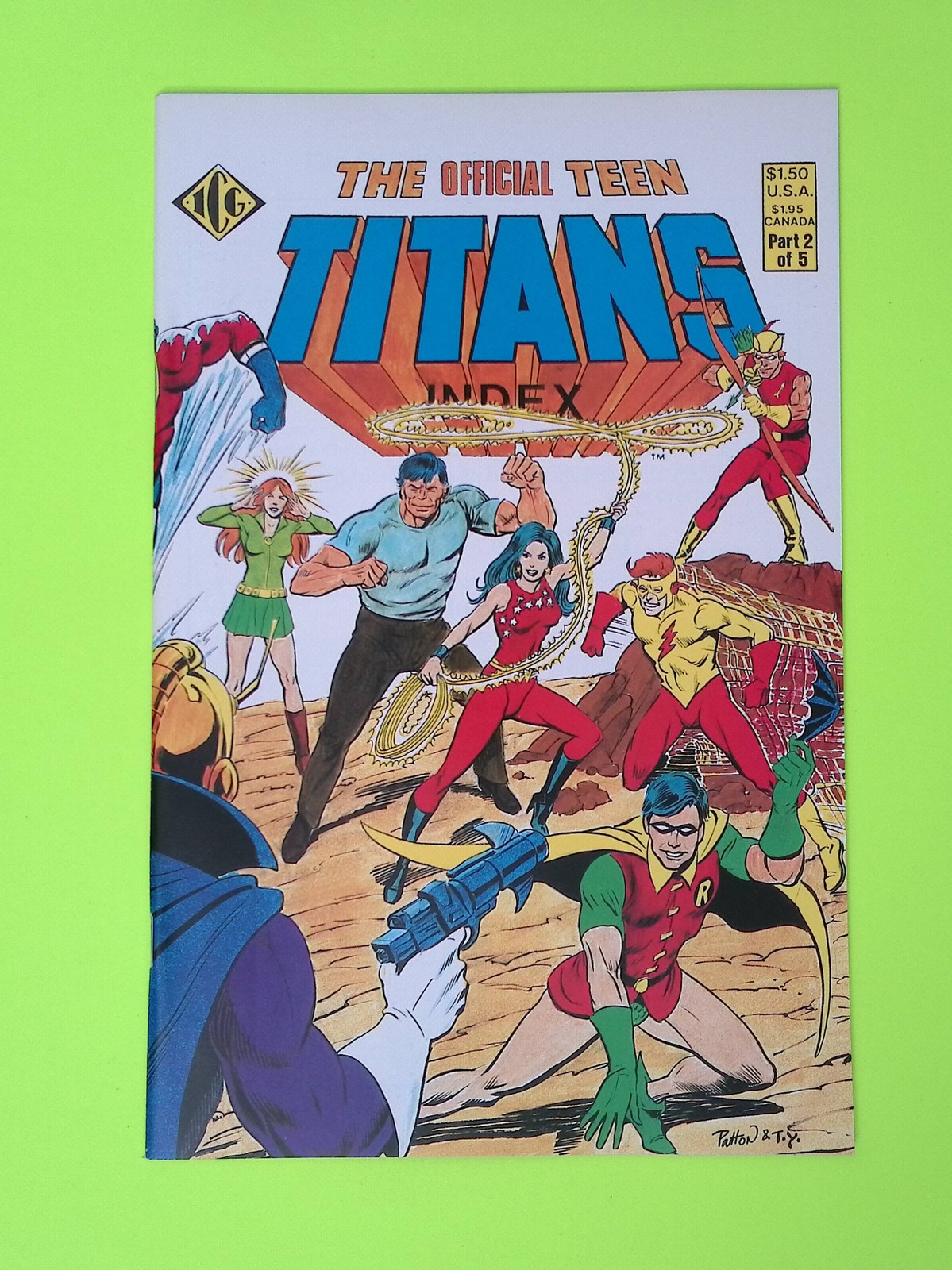 The Official Teen Titans Index #2 1985 ICG High Grade Comic Book W67-67 | eBay