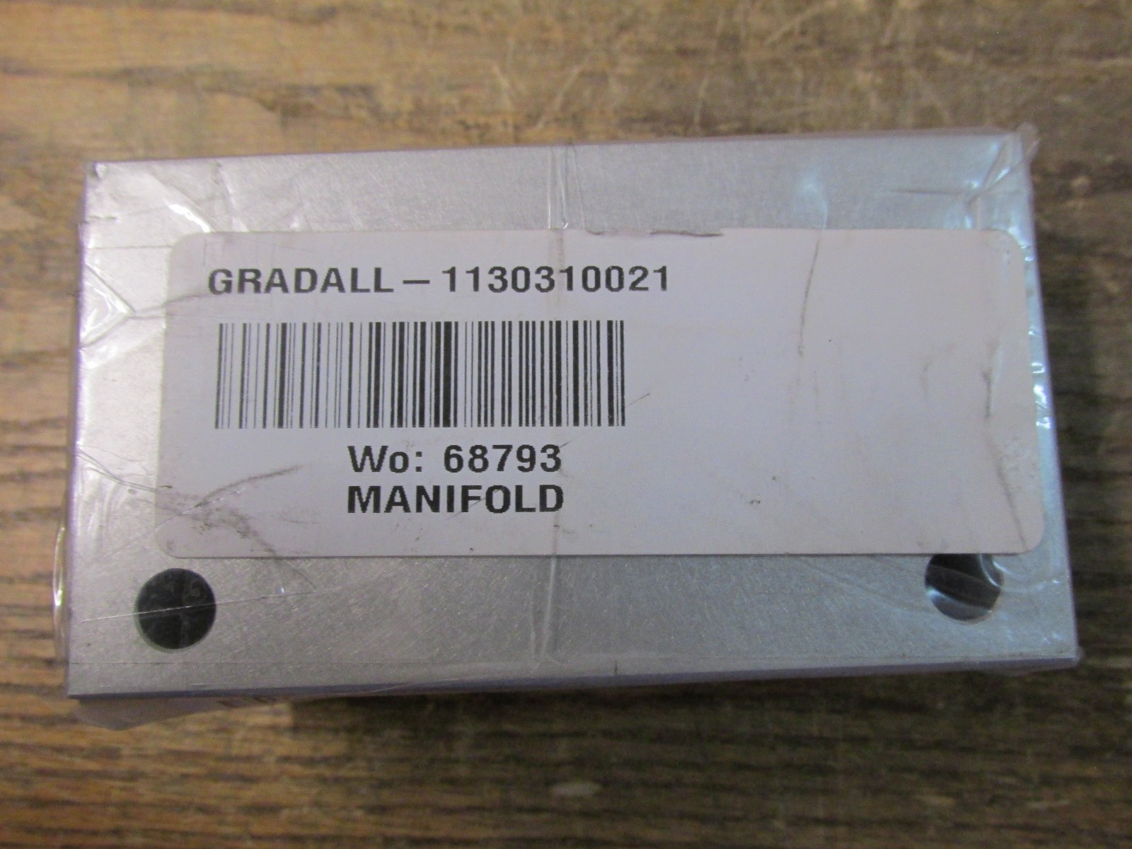 NEW NOS Gradall 1130310021 Manifold Hydraulic Pressure Filter | eBay