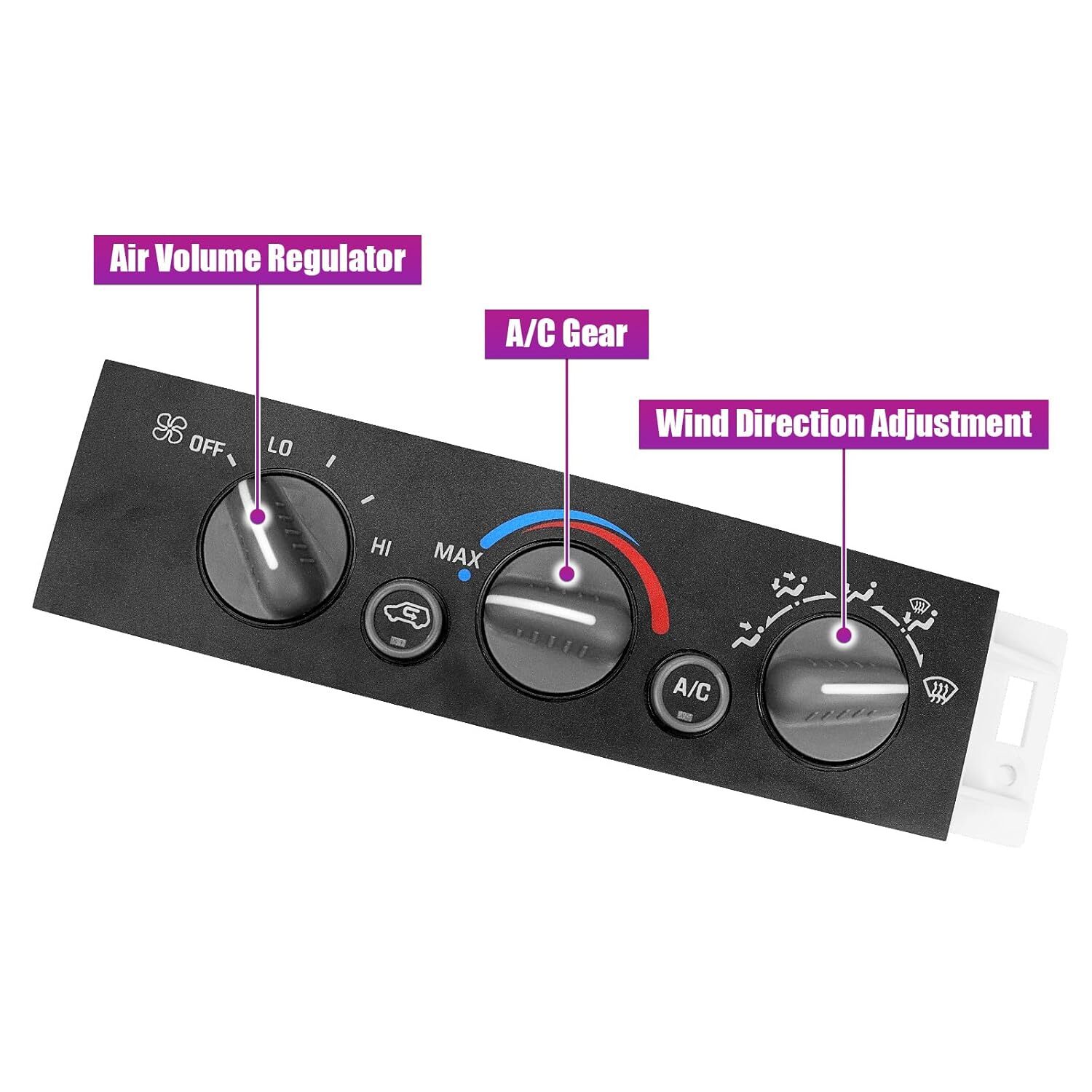 599-007 AC Heater Climate Control Module For Chevy GMC C1500-C3500 ...