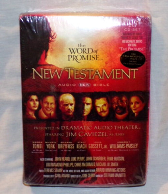 NKJV The Word of Promise New Testament Audio Bible 20 CD Set NIP DVD ...