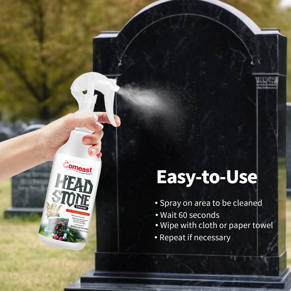 Headstone Cleaner for Graves Cemetery Gravestone Tombstone Cleaner ...