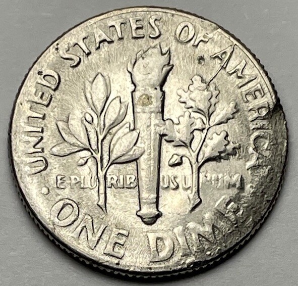 Rare!!! 1965 Roosevelt Dime With Planchet Rim ERROR | eBay