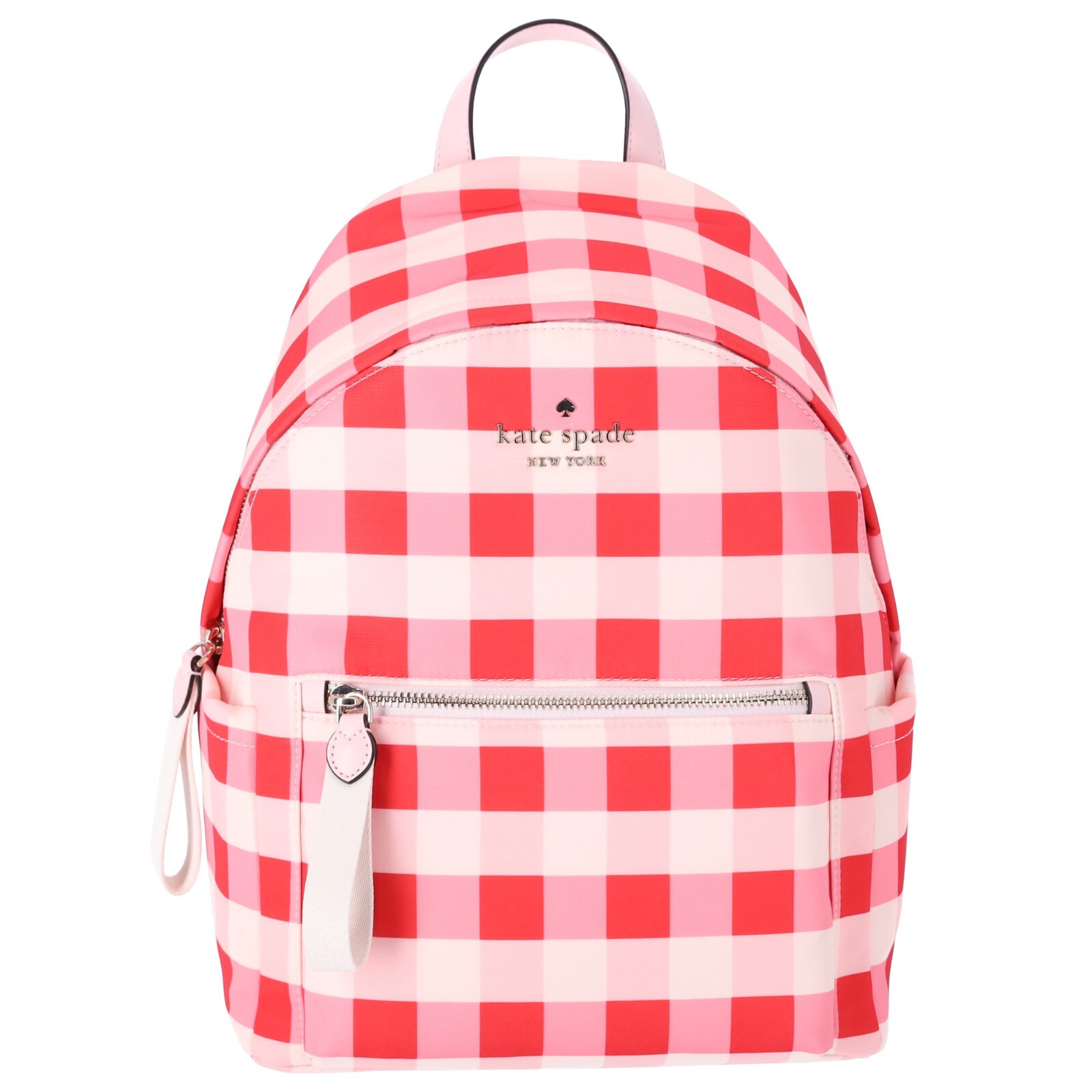 Kate Spade New York Chelsea Gingham Check Print Nylon Medium Backpack ...