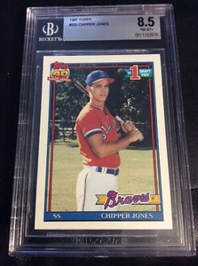 Chipper Jones 1991 Topps #333 Base Price Guide - Sports Card Investor