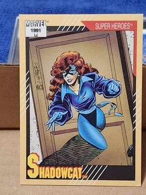 1991 SHADOWCAT MARVEL IMPEL SUPER HEROES MARVEL CARD #9 MCU X-MEN | eBay