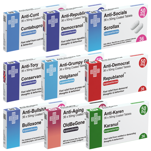 Prescription Pill Medication Box Realistic Joke Gag Funny - Office Gift ...