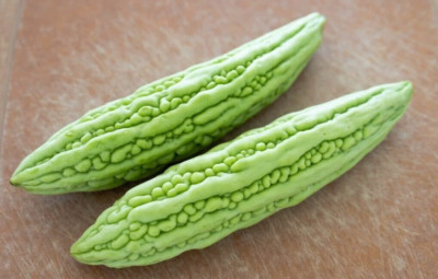 5 PCS GREEN BITTER MELON, BALSAM PEAR, KU GUA, FOO GWAH, KHỔ QUA MỠ ...