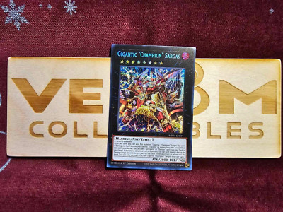1x (M/NM) Gigantic "Champion" Sargas MP24-EN071 Prismatic Secret Rare ...