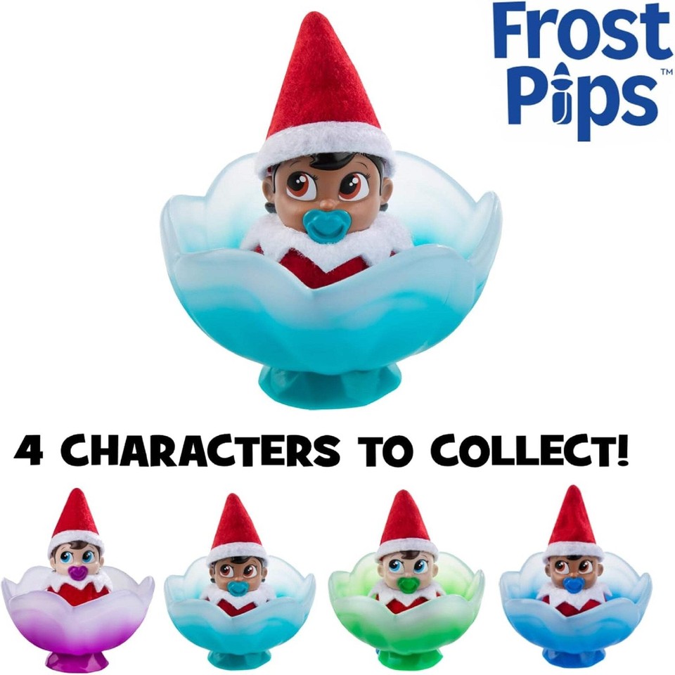The Elf on the Shelf Frost Pips Mini Blooms Elf Baby Girl with Brown ...