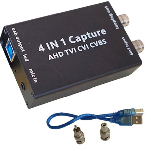 A Video Capture Card Cvbs Tvi Cvi Input USB Output 1080P Analog Drive ...
