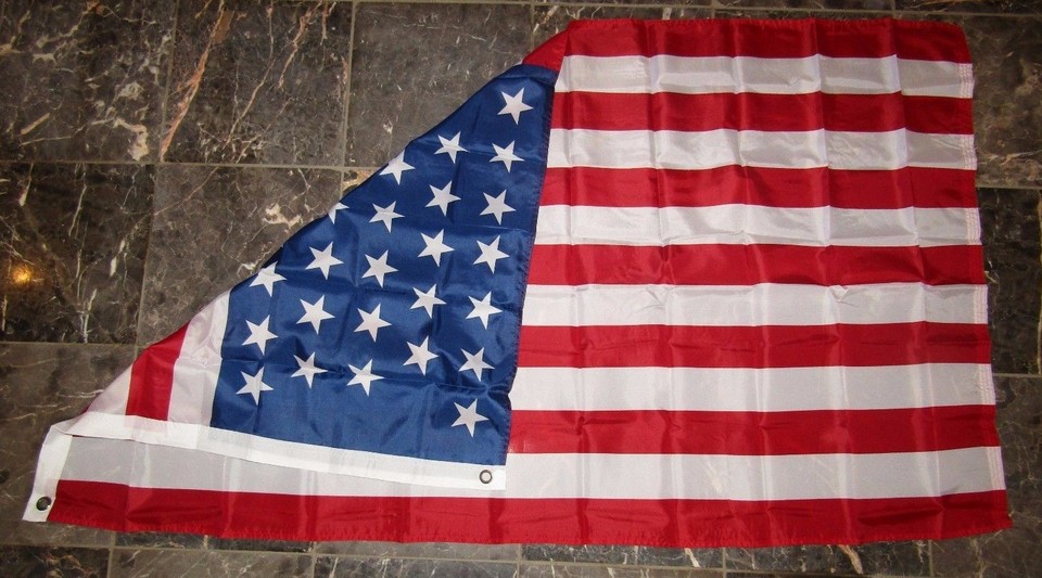 3x5 Historical 31 Star USA Commodore Perry 1851-1858 Flag Brass ...