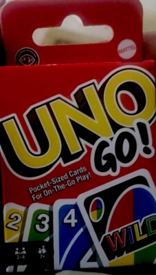 Uno Go! Travel Card Game (New In Box) | eBay