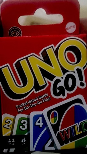 Uno Go! Travel Card Game (New In Box) | eBay