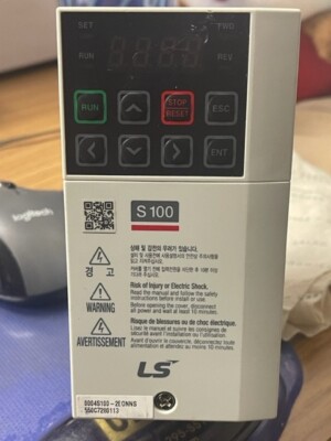 LS Electric LSLV0004S100-2EONNS 1/2 HP 230V 3 Phase VFD IP20 | eBay