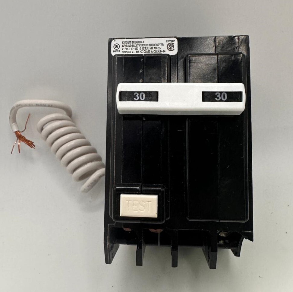 Eaton 2 Pole Gfci Circuit Breaker