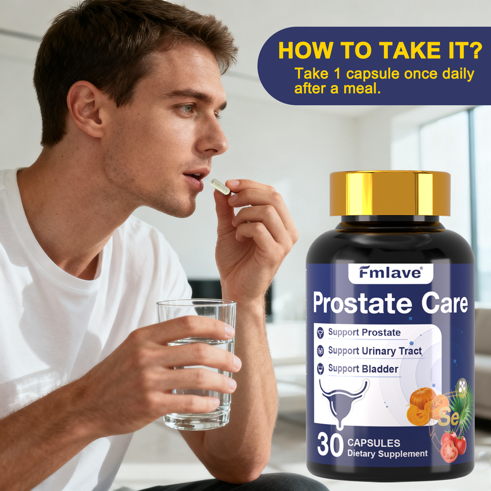 Prostate Health Formula, Urinary Relief & Prostate Function 30 Caps Saw ...