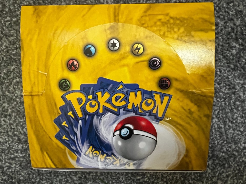 Pokemon WOTC Base Booster Empty Box NO CARDS - Great Condition - see ...